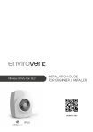 EnviroVent Filterless Infinity Guide | Manualzz