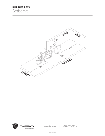 Dero Bike Bike Rack Installation Instructions | Manualzz