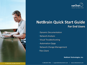 NetBrain Quick Start Guide | Manualzz