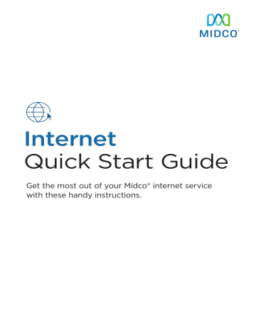 Midco Internet service Quick Start Guide | Manualzz
