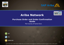 Ariba Network Purchase Order & Order Confirmation Guide | Manualzz