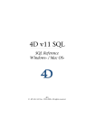 4D v11 SQL Addendum: AI Chat & PDF Download | Manualzz