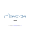 Manuel d'utilisation MuseScore - Logiciel de notation musicale | Manualzz