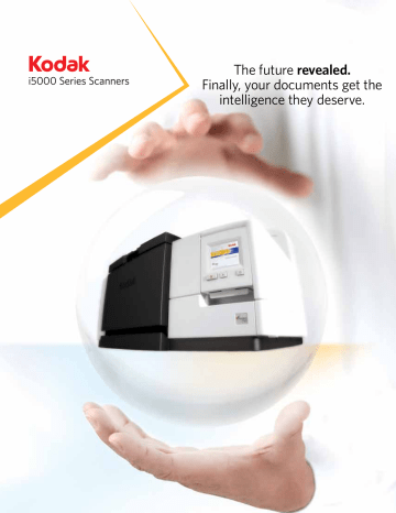 Kodak i5000 Series Brochure & Specs | Manualzz