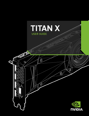 NVIDIA TITAN X User Guide | Manualzz