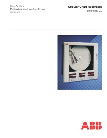 ABB C1900 1951, C1900 1952, C1900 1953 User Guide | Manualzz