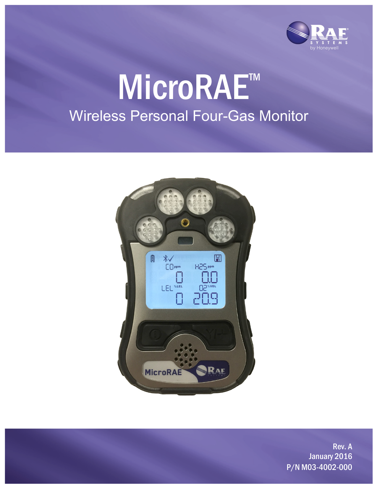 Rae microrae User manual | Manualzz