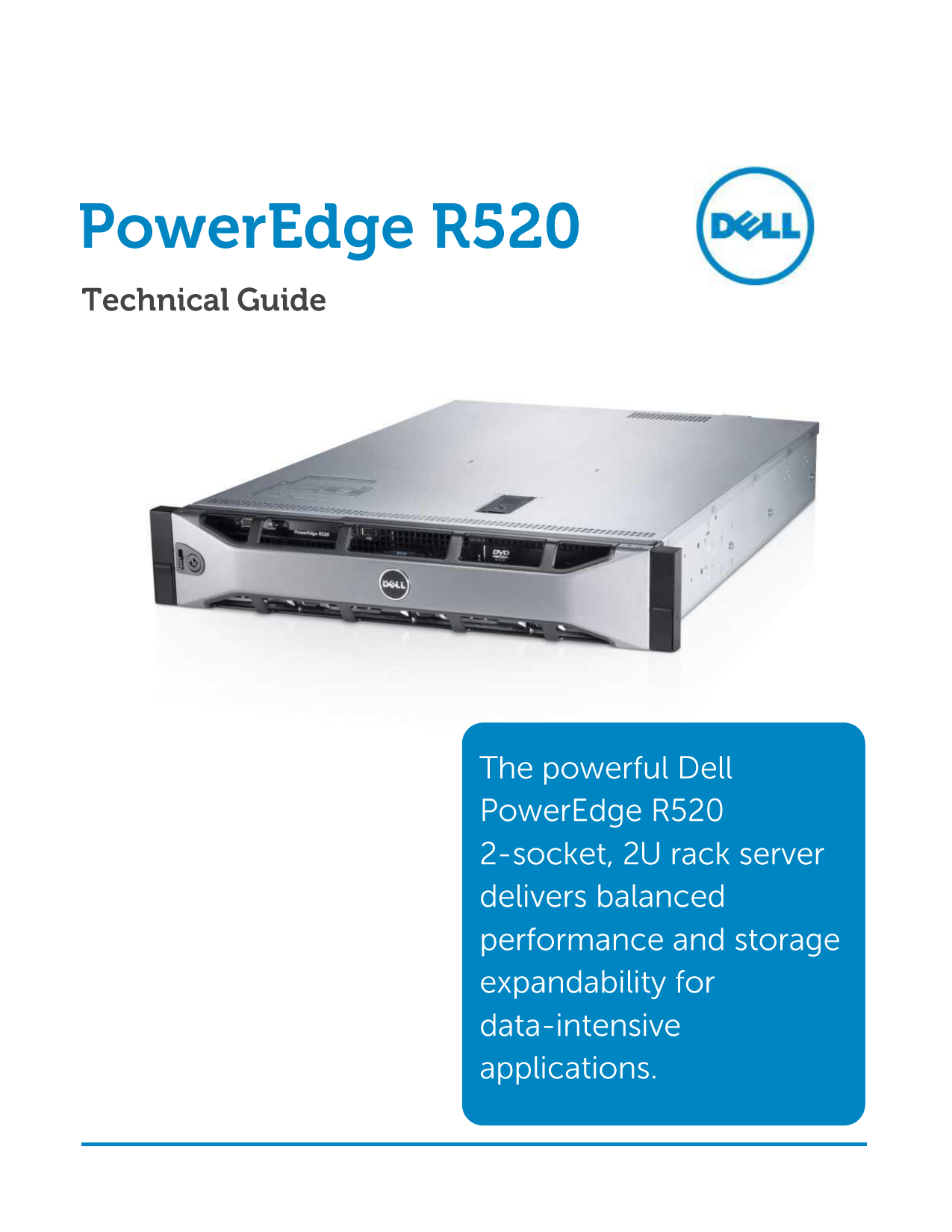 Dell PowerEdge R520 Technical Manual | Manualzz