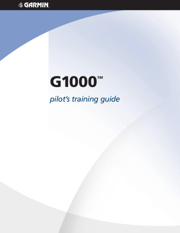 Garmin G1000® Quick Reference Guide | Manualzz