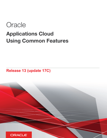 Oracle Applications Cloud User Guide | Manualzz