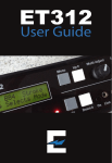 ET312B User Guide | Manualzz