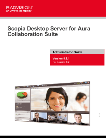 Radvision Scopia Desktop Server for Aura Collaboration Suite ...
