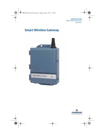 Smart Wireless Gateway 1420 Quick Start Guide | Manualzz
