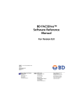 BD FACSDiva Software Reference Manual for Version 8.0 | Manualzz
