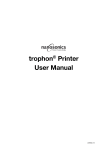 trophon EPR User Manual | Manualzz