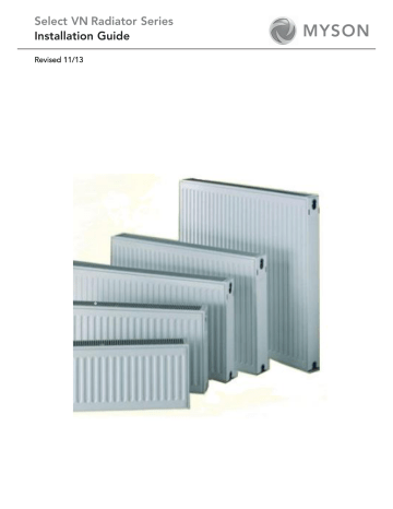 Myson 160G Installation manual | Manualzz