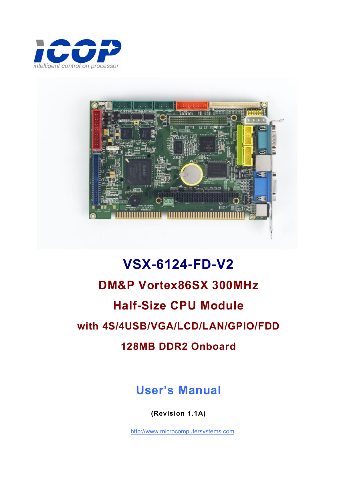 Full 16-bit ISA Bus VSX-6124-FD-V2 | Manualzz