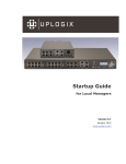 Uplogix KG-175A & KG-175D Encryptors Configuration Guide | Manualzz