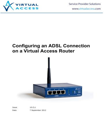 ADSL Router GW 3000 User Guide | Manualzz
