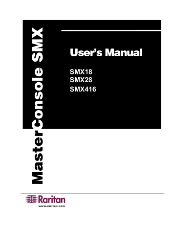 Master Console SMX | Manualzz