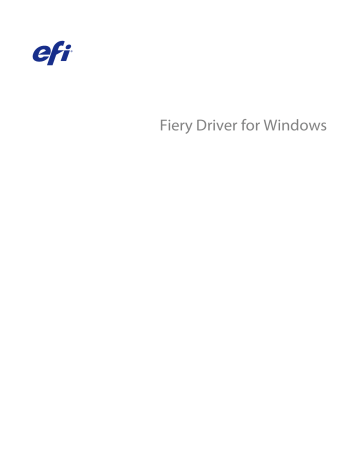 Fiery Driver for Windows User Manual | Manualzz
