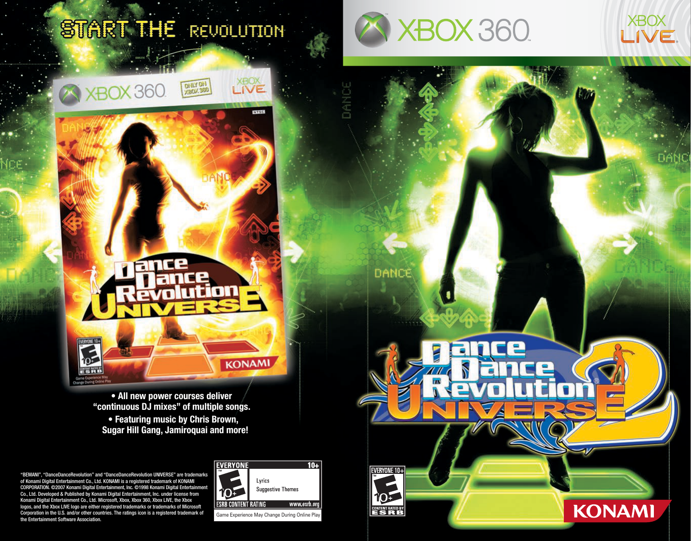 Games Microsoft Xbox DDR/DS Universe 2 Owner's Manual | Manualzz