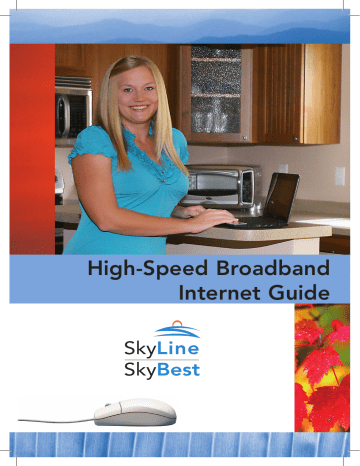 SkyBest High-Speed Broadband Internet User Guide | Manualzz