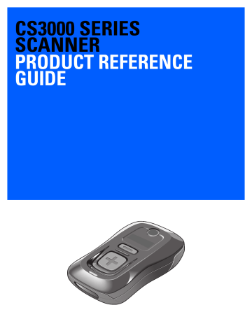 Zebra CS3000 Product Reference Guide | Manualzz