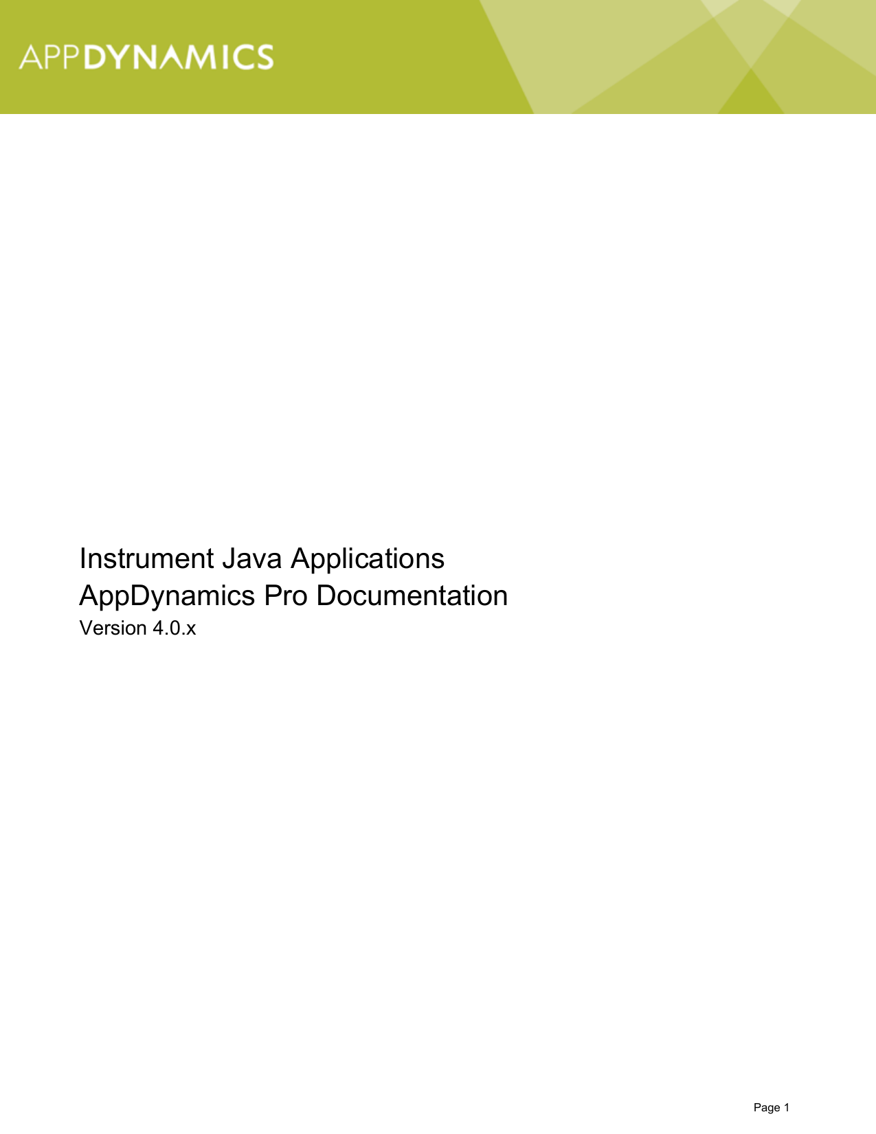 appdynamics implementer training