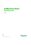 Schneider Electric SoMachine Basic Operating Guide | Manualzz