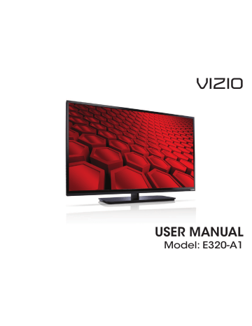 VIZIO LED TV E320 A1 User Manual | Manualzz