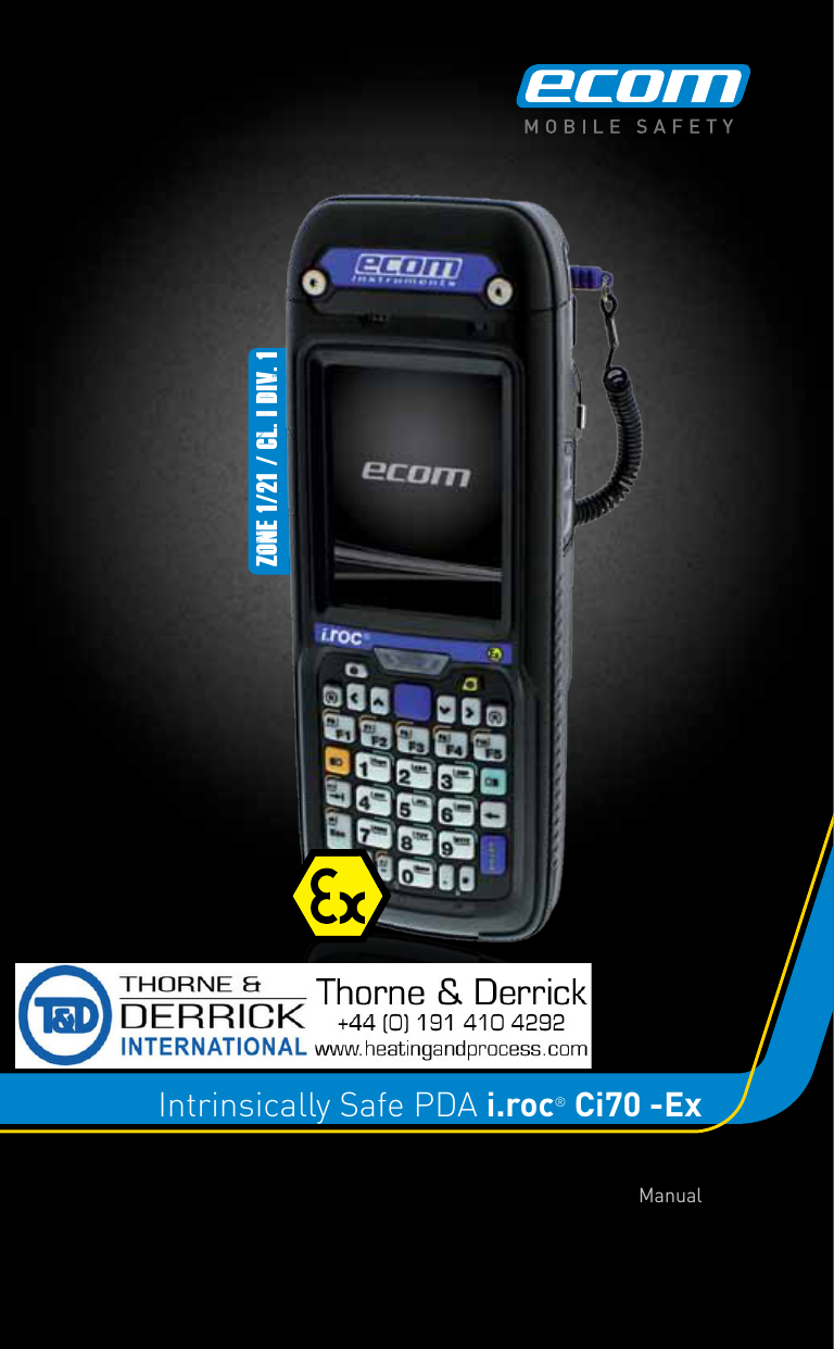 Ecom i.roc Ci70-Ex manual | Manualzz