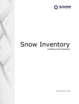 Snow Inventory Agent for Unix User Guide | Manualzz