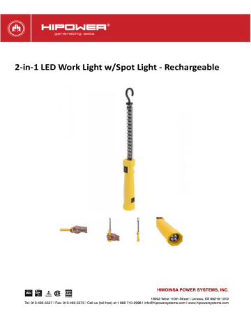 Bayco HIPower SLR-2134 Operating instructions | Manualzz