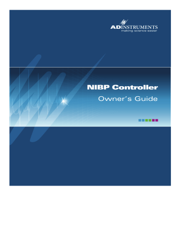 NIBP Controller ML125 Owner's Guide | Manualzz