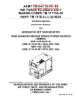 Generator Set AMMPS MEP-1050, MEP-1051 Technical Manual | Manualzz