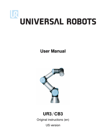 UR3 CB3 User Manual | Manualzz