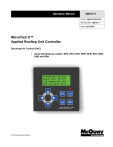McQuay MicroTech II Rooftop Unit Controller Operation Manual | Manualzz