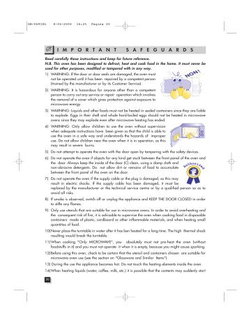DeLonghi MW 533 Owner Manual | Manualzz