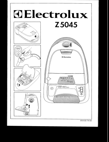 Electrolux Z5040 Användarmanual | Manualzz