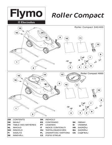 Flymo ROLLER COMPACT 340 User Manual | Manualzz