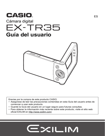 Casio EX-TR35 Manual de usuario | Manualzz