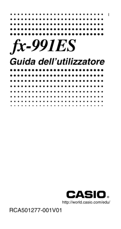Casio FX-991ES - Manual, Owner's manual, User manual, User's Guide | manualzz.com