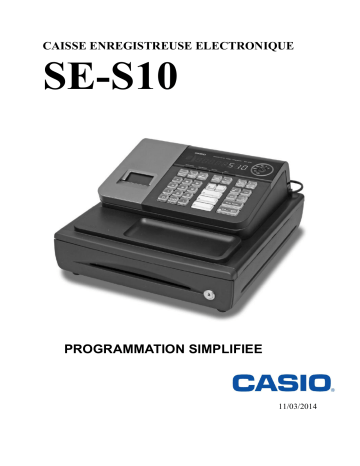 Casio SE-S10 Quick Programming Manual | Manualzz