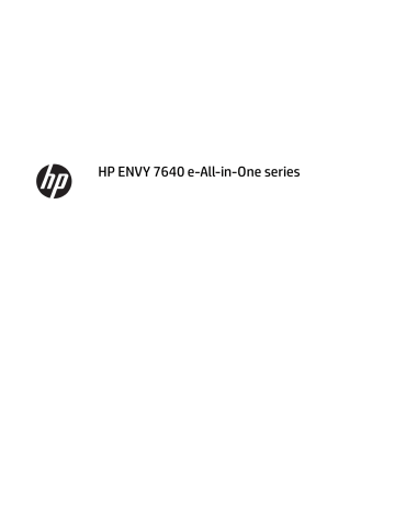 HP ENVY 7644 e-All-in-One Printer | Manualzz
