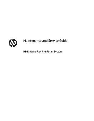 HP Engage Flex Pro Retail System Guide | Manualzz