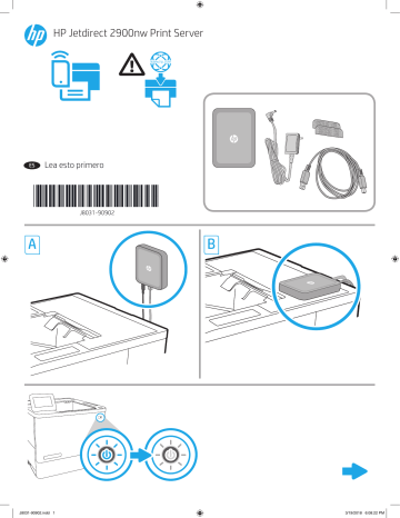 HP Jetdirect 2900nw Print Server Installation Guide | Manualzz