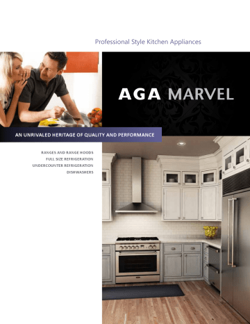 AGA MARVEL Professional AMPRO36DF-SS, AMPROFD20-SS, AMPROTTDW-SS ...