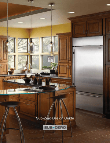 Sub-Zero PRO 48 Refrigerator Design Guide | Manualzz
