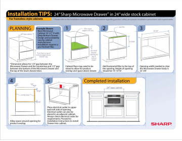 Microwave Drawer 24 Installation Tips | Manualzz